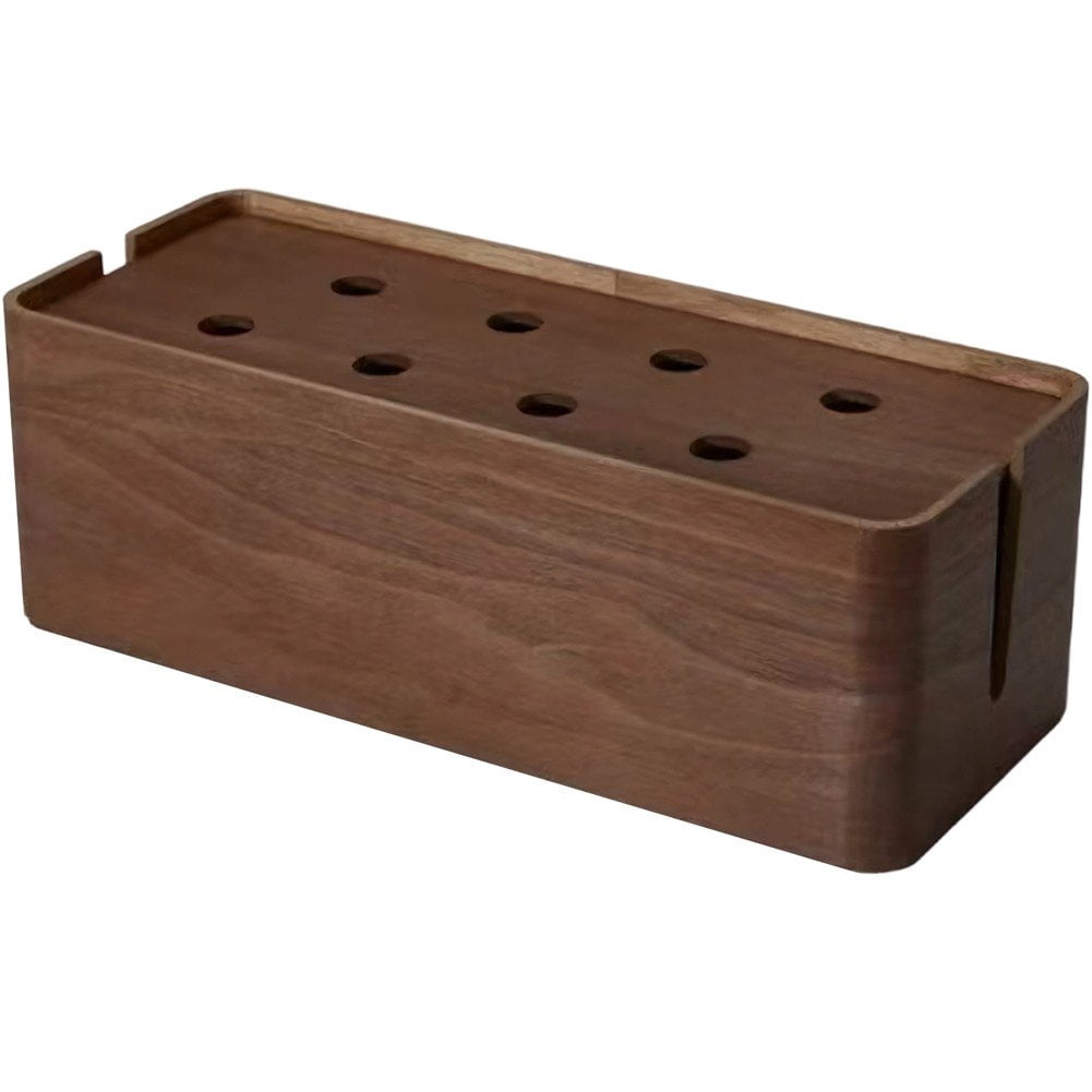 Cable Management Box, Wooden Cable Organizer for Floor Wires Storage ...