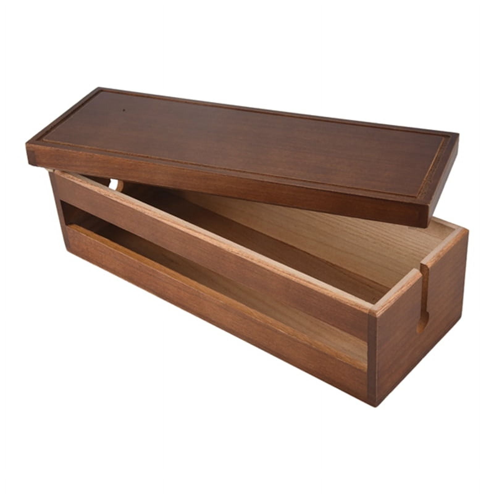 Cable Management Box Wooden Cord Organizer Box for Extension Cord Power ...