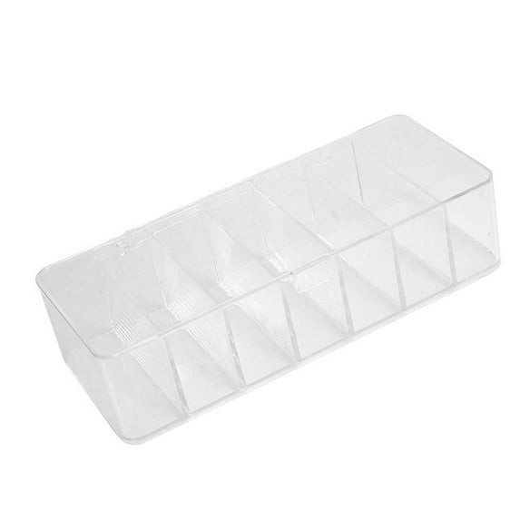Cable Management Box with 8 Compartments Cable Organiser Transparent ...