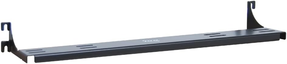 Cable Manager Bracket Panel, 1U Rack Mount Space, Black Powder Coat ...