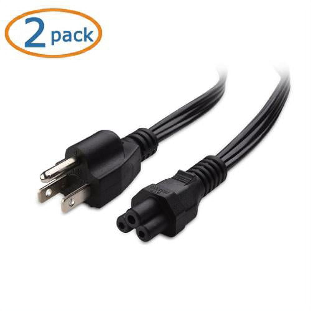 Cable Matters 2-Pack 16 AWG Heavy-Duty 3 Slot Power Cord (Micky Mouse ...