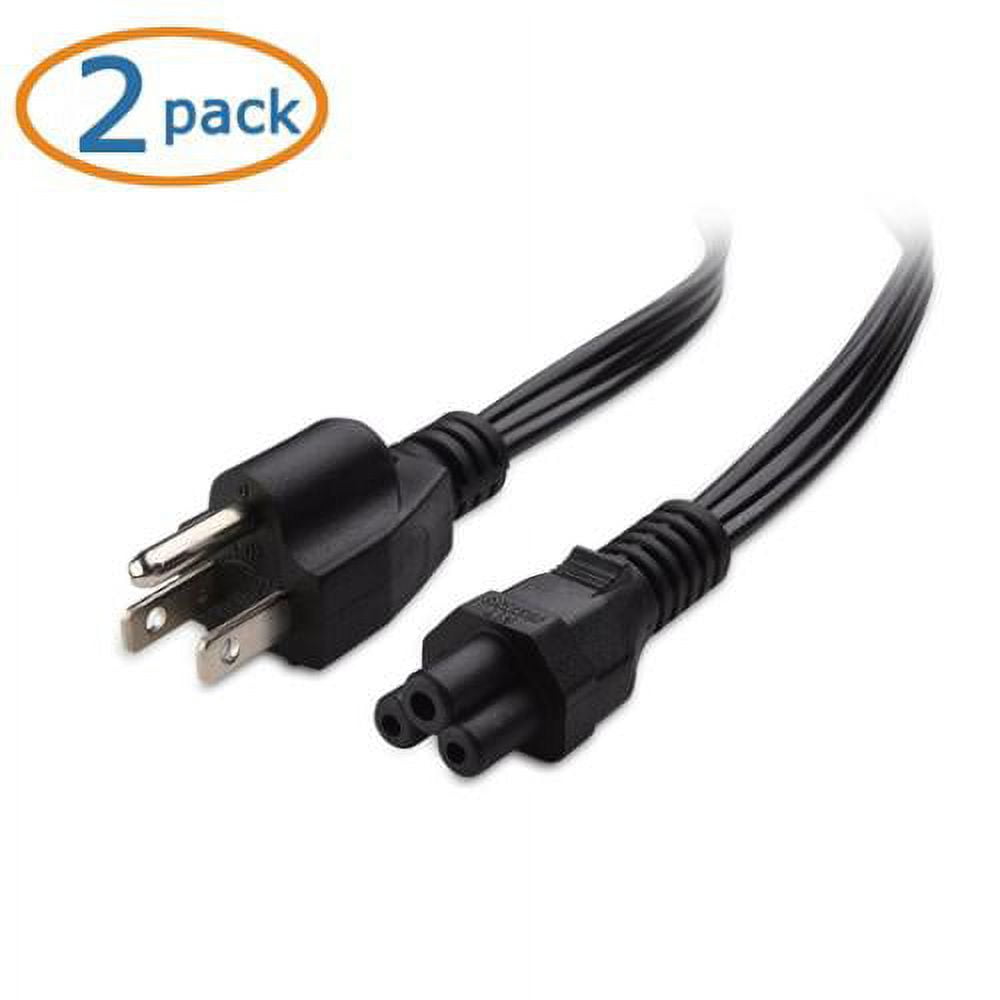Cable Matters 2-Pack 16 AWG Heavy-Duty 3 Slot Power Cord (Micky Mouse ...