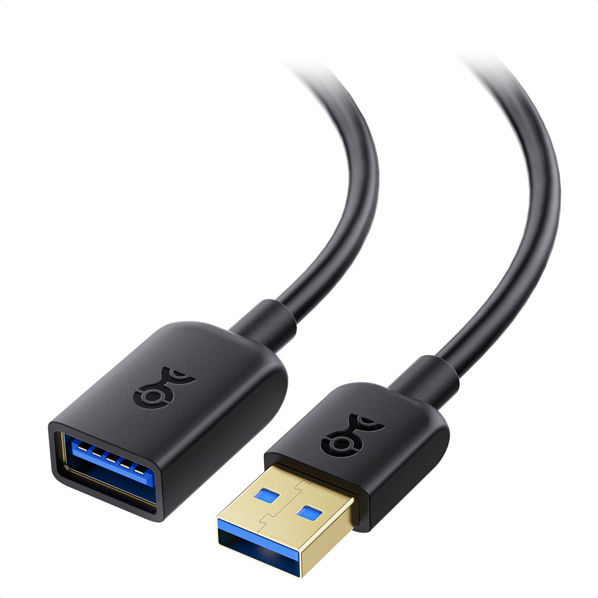 Cable Matters 2-Pack 5Gbps USB Extension Cable - 6ft, USB 3.0 Extension ...