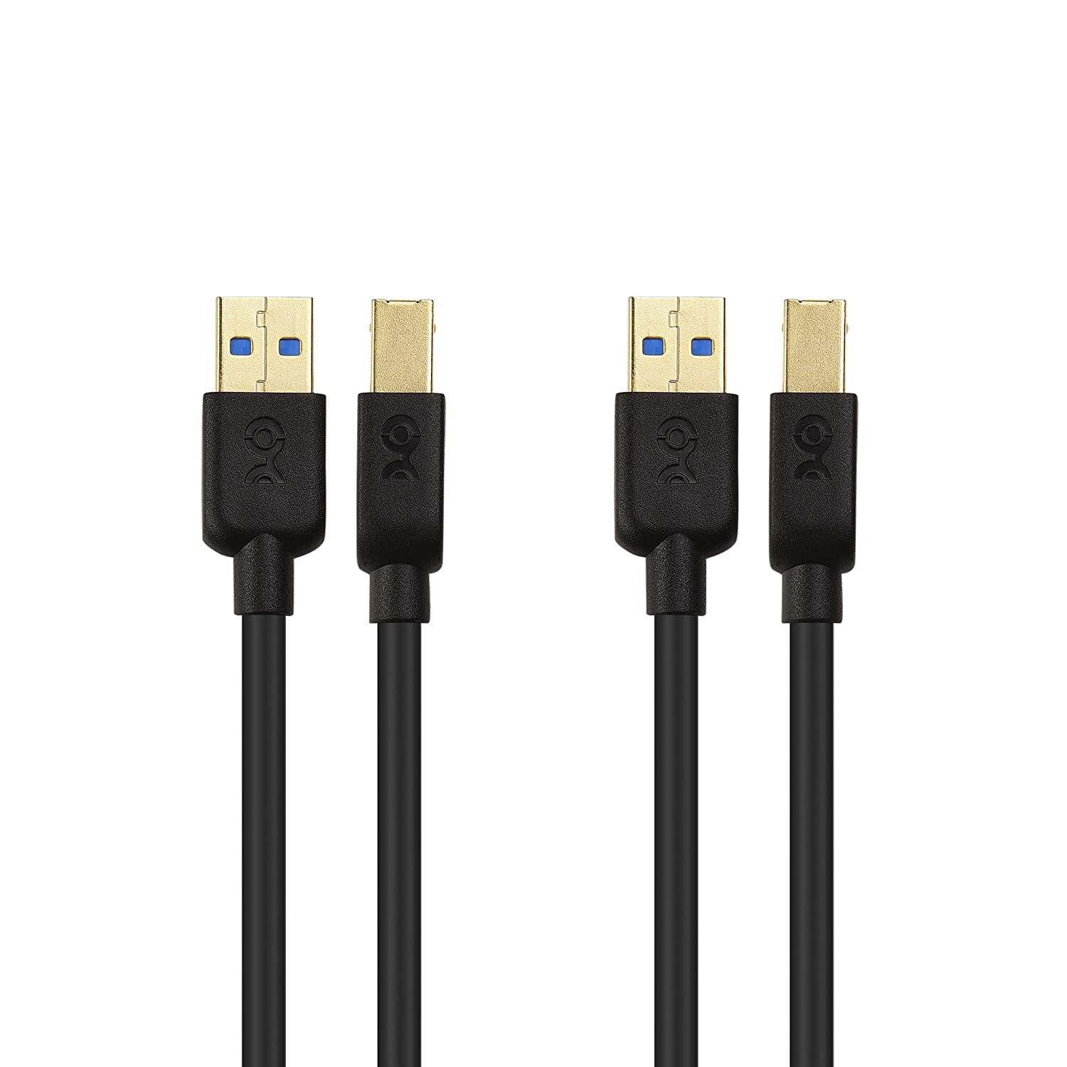 Cable Matters 2-Pack USB 3.0 Cable (USB 3 Cable / USB 3.0 A to B Cable ...
