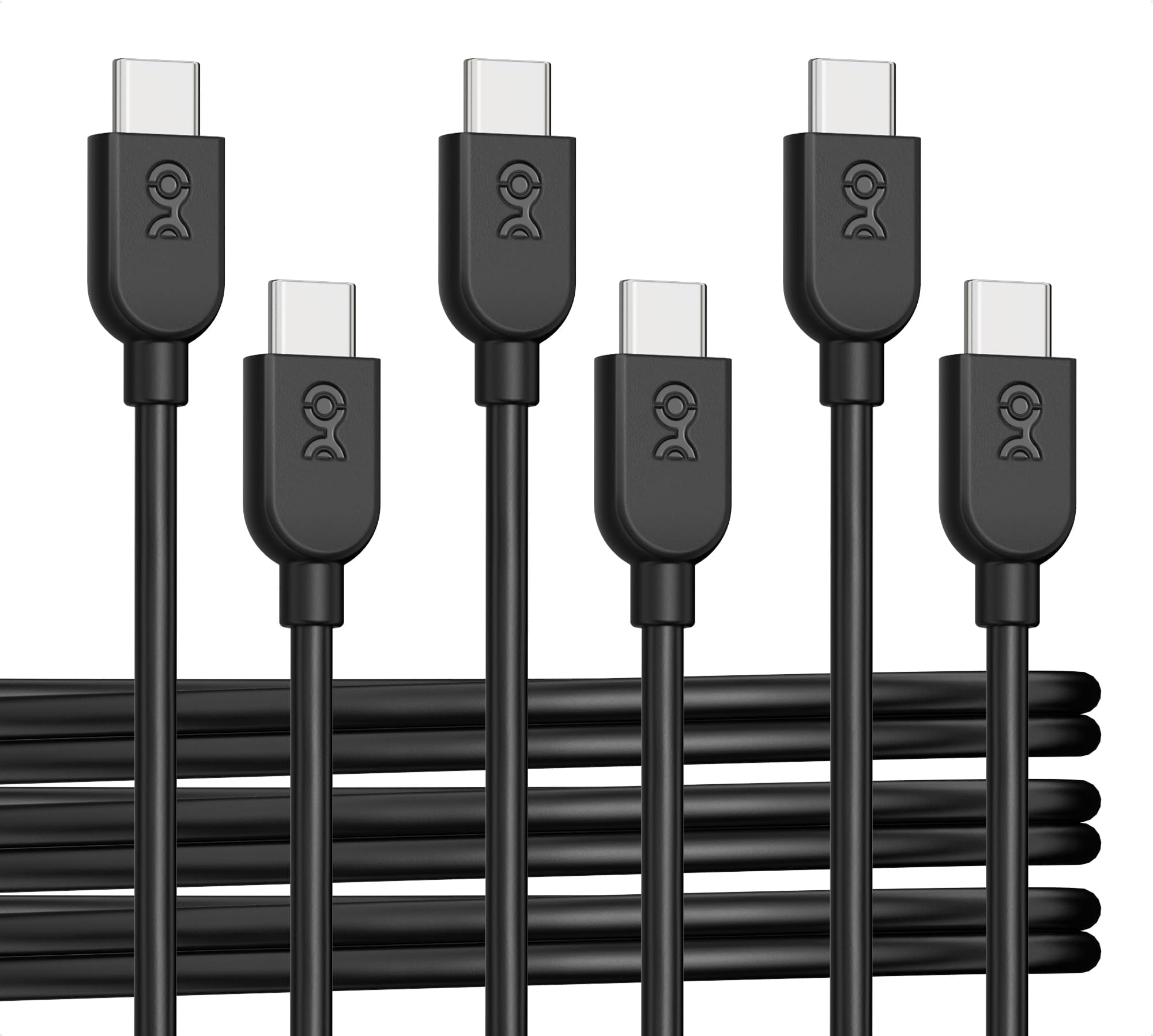 Cable Matters 3-Pack Extreme Flexible Short USB C Charging Cable 1ft in ...