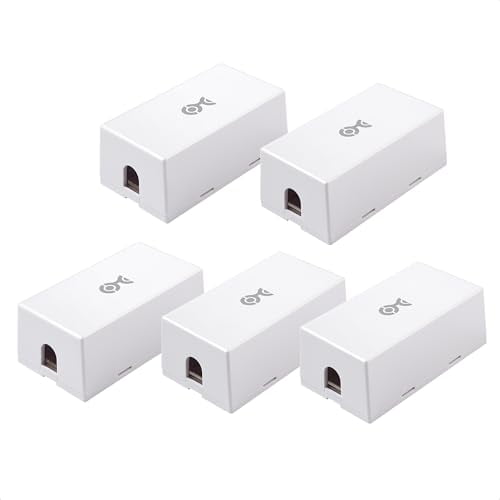 Cable Matters 5-Pack Cat 6 Splice, Cat 6 Ethernet Junction Box (Cat 6 ...