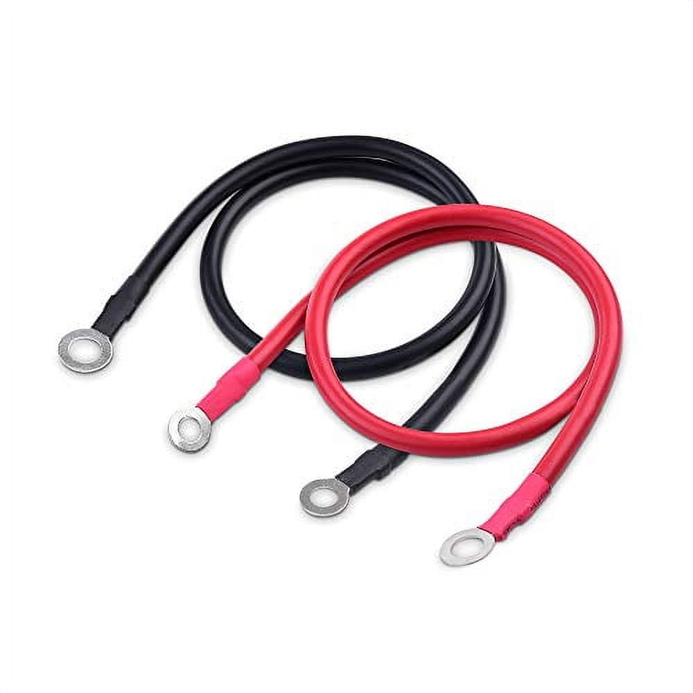 Cable Matters 6 Gauge Battery Cable Inverter Power Cable with Oxygen ...