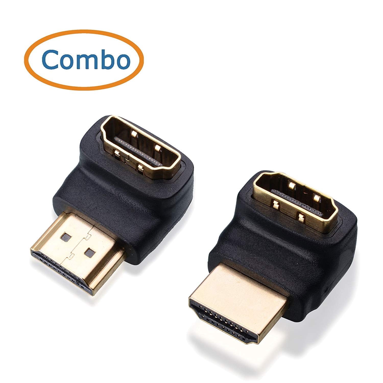 Cable Matters High Speed Male ARC Video Combo Pack, 270 & 90 Degree ...