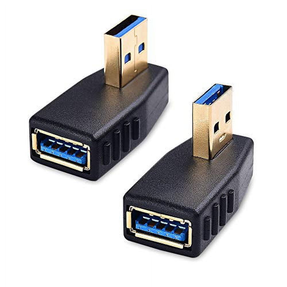 Cable Matters Combo-Pack 90 Degree Left and Right Angle USB Adapter ...