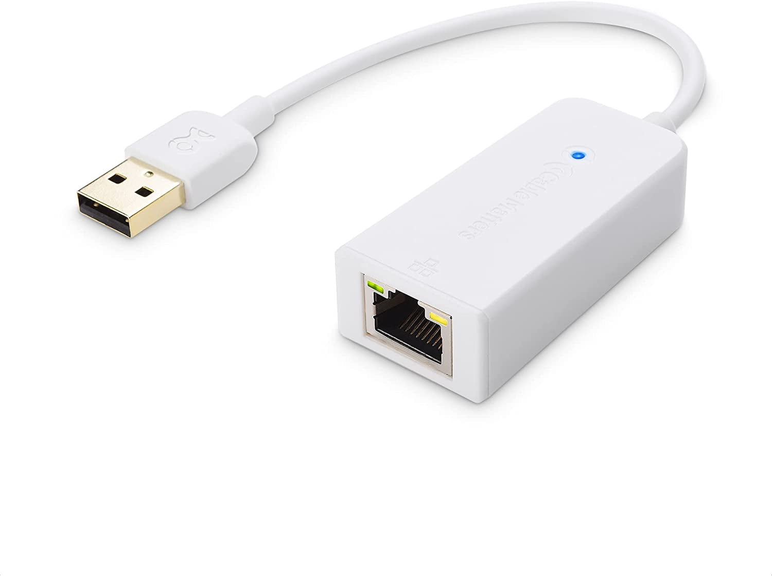 Cable Matters - Network adapter - USB 2.0 - 10/100 Ethernet - white ...