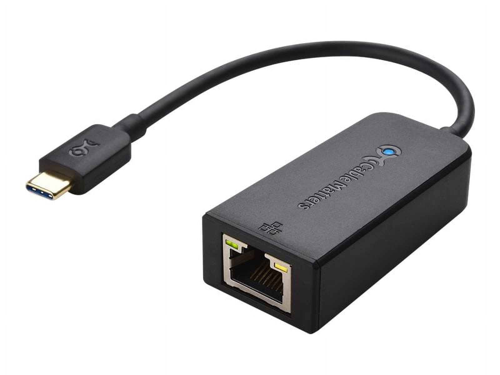 Cable Matters USB-C to Ethernet Adapter, Gigabit LAN, Wired Network ...