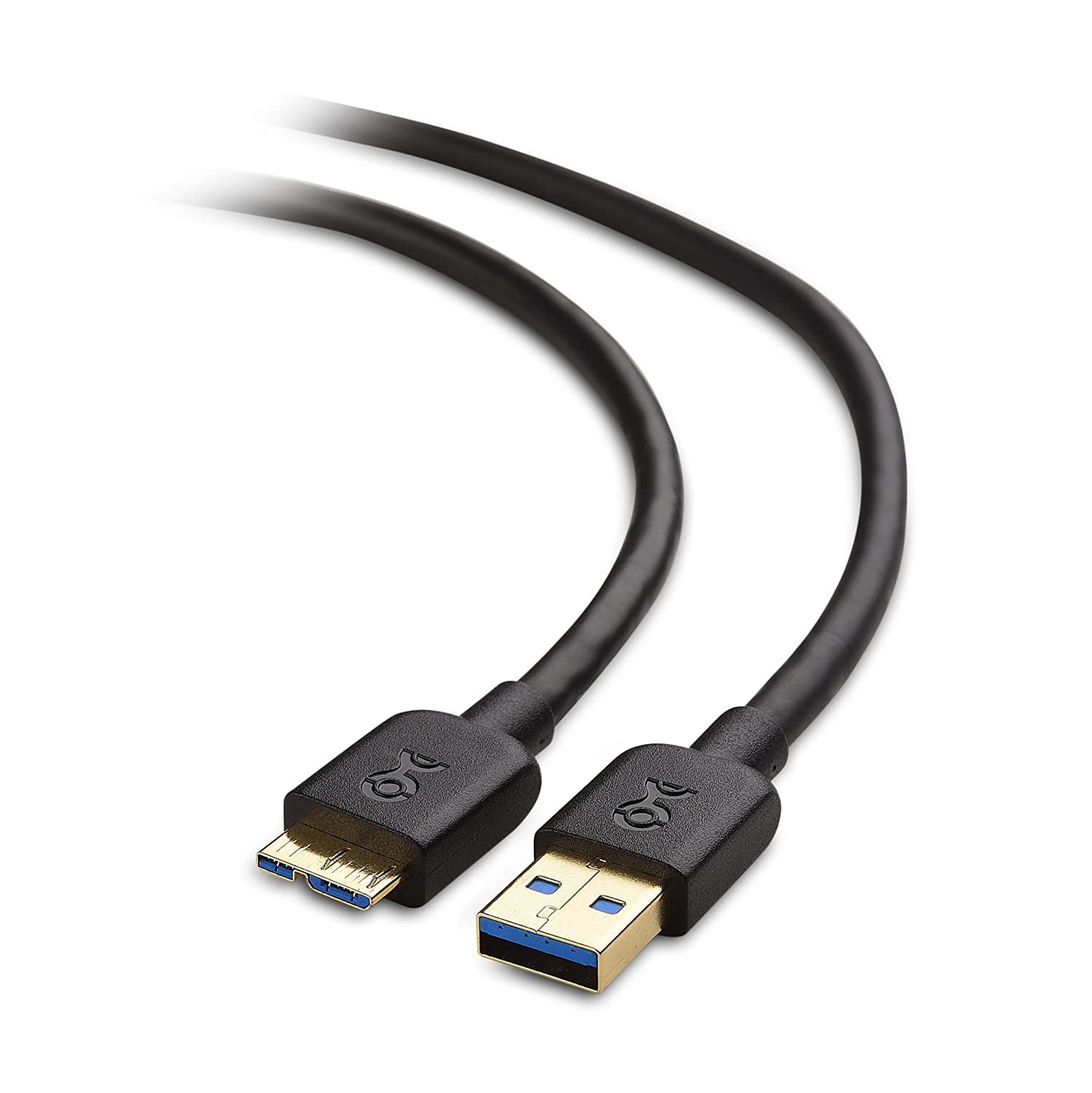 Cable Matters SuperSpeed USB 3.0 Type A to Micro-B Cable in Black 6 ...