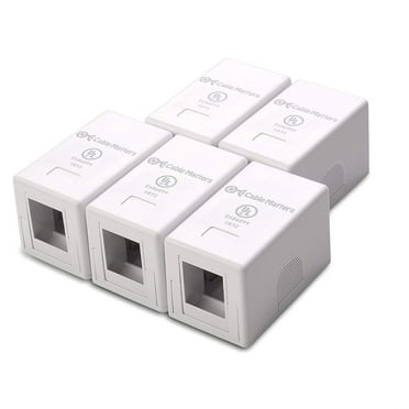 SkyQ RJ45 Cat6 Keystone Ethernet Jack, Punch Down Network Jack ...