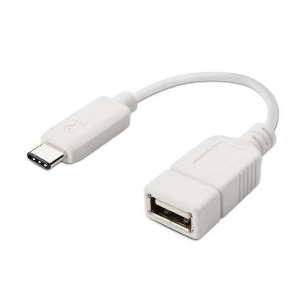 Cable Matters USB 2.0 Type C (USB-C) to Type A (USB-A) Adapter 6 Inches ...