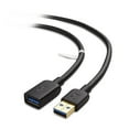 Cable Matters USB 3.0 Male to Female Extender Cord, 6FT Long in Black ...