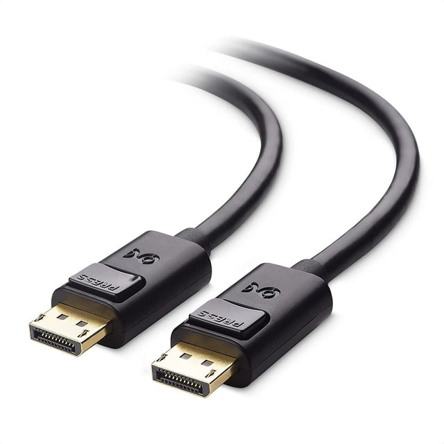 Cable Matters [VESA Certified] 2-Pack 6 ft DisplayPort Cable 1.4 ...