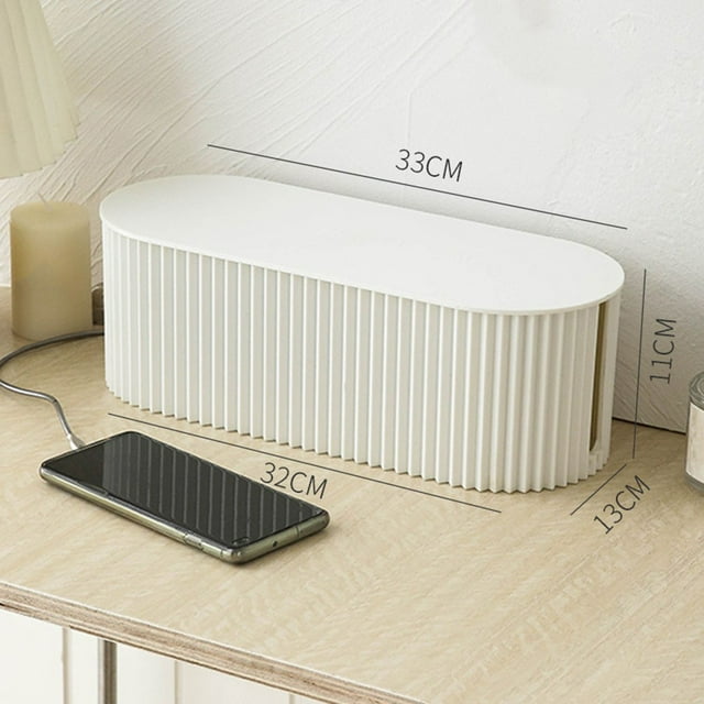 Cable Organiser Box Storage Box Cable Management Box Collector for ...