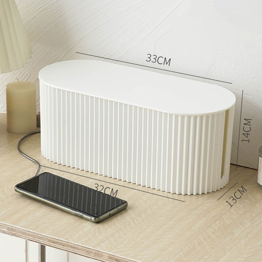 Cable Organiser Box Storage Box Cable Management Box Collector for ...