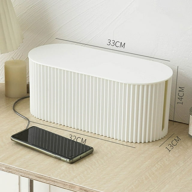 Cable Organiser Box Storage Box Cable Management Box Collector for ...