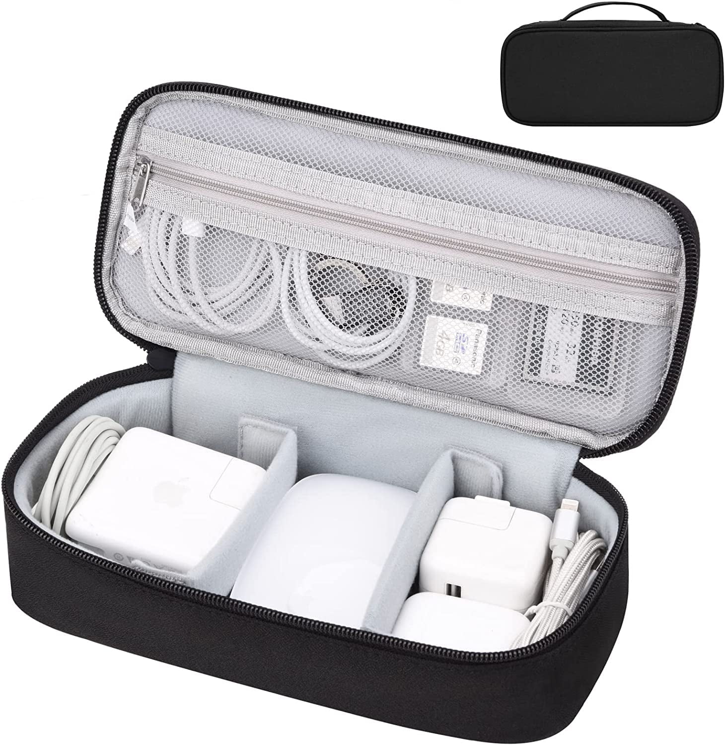 Cable Organizer Bag, Electronics Carrying Travel Case for Charger ...