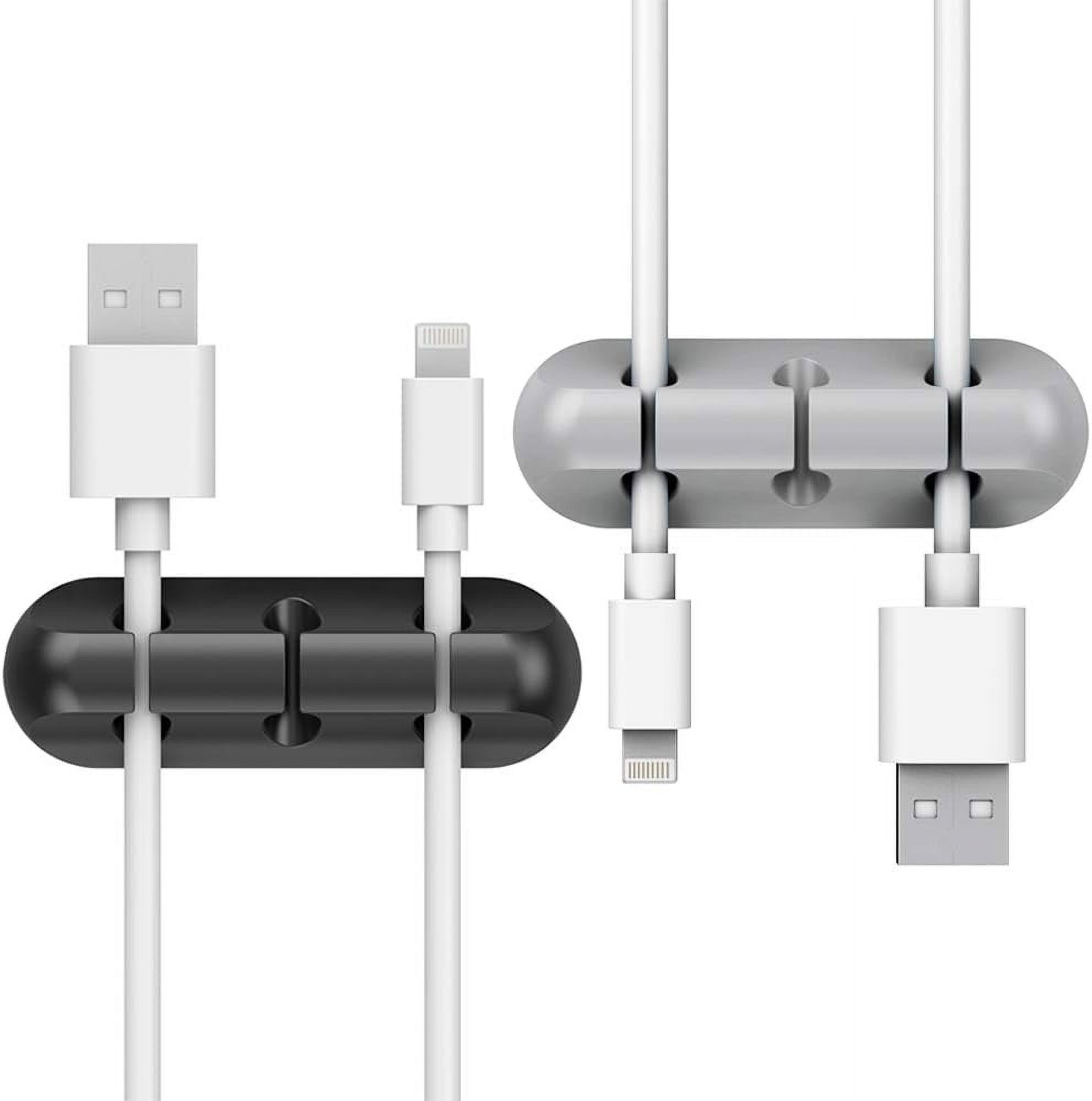 Cable Organizer Clips, Advanced Cord Management Organizer with Surface ...