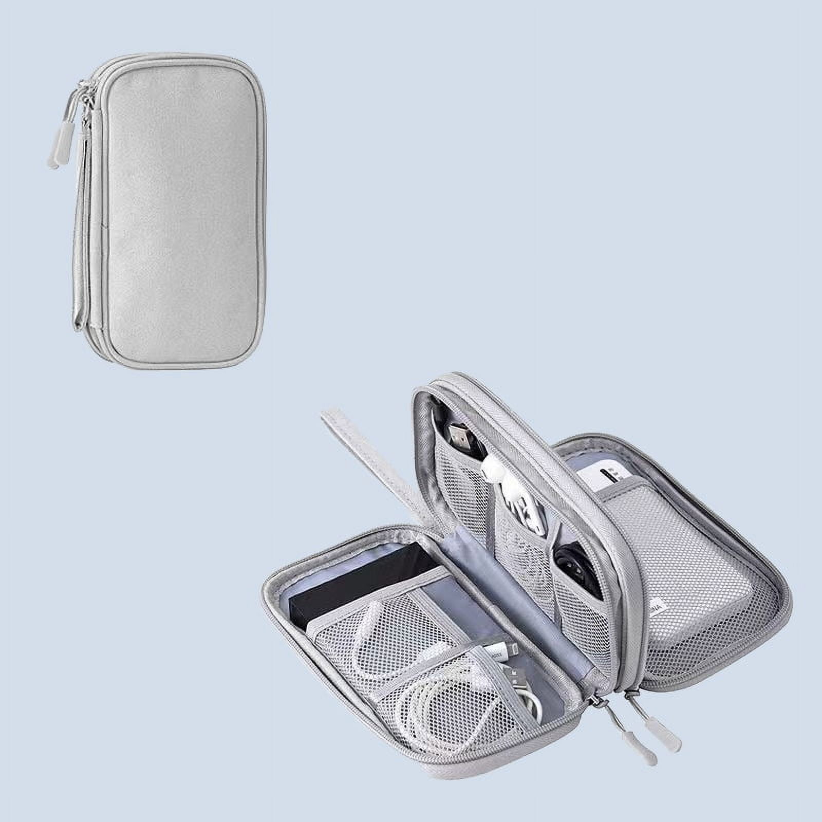 Cable Organizer Pouch Electronic Organizer Travel Case Portable ...