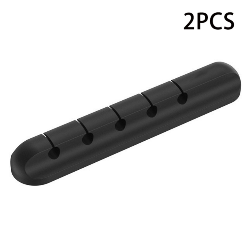 Cable Organizer Silicone USB Cable Winder Desktop Tidy Management Clips Cable Holder for Mouse ...
