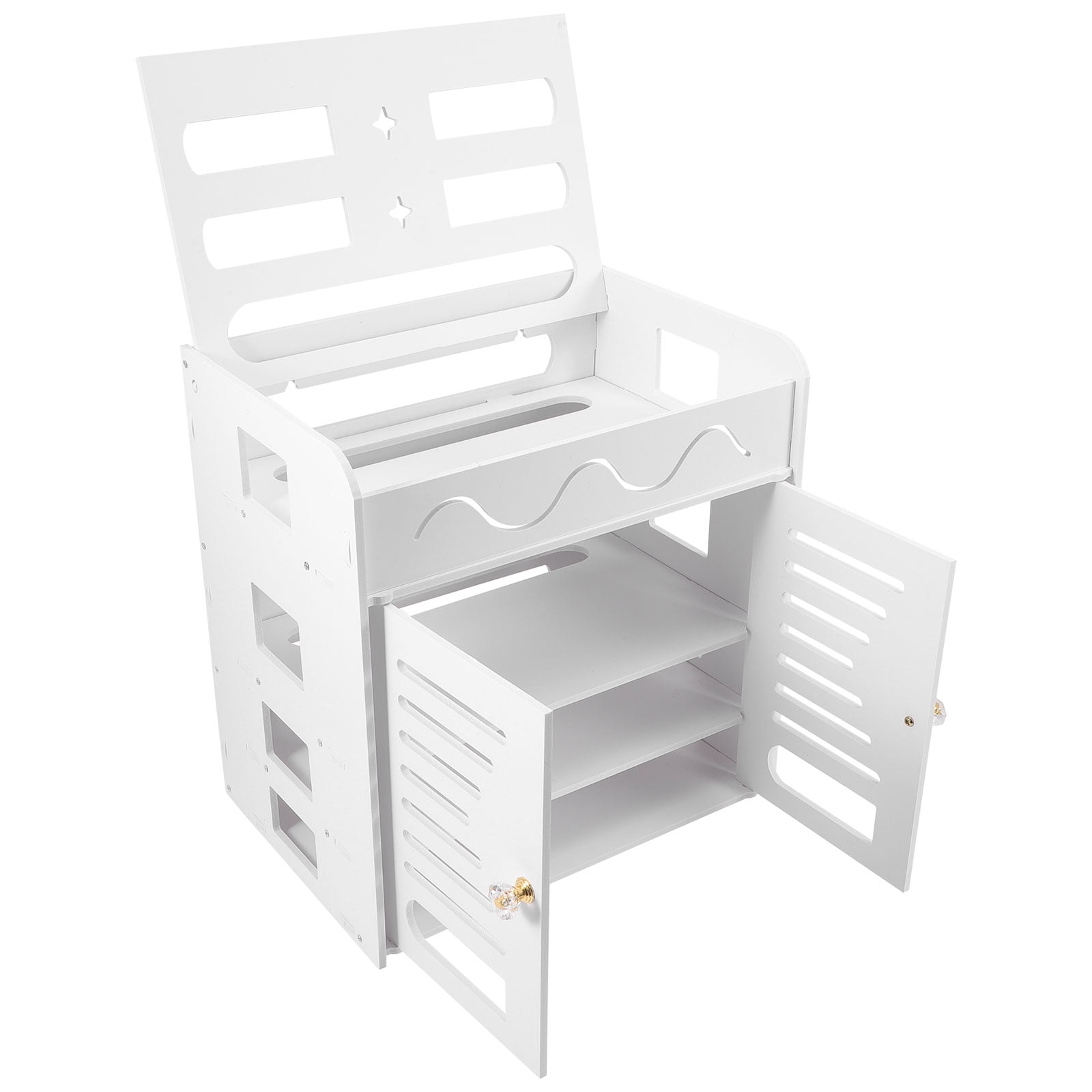 Cable Organizer under The Table Storage Box Router - Walmart.com