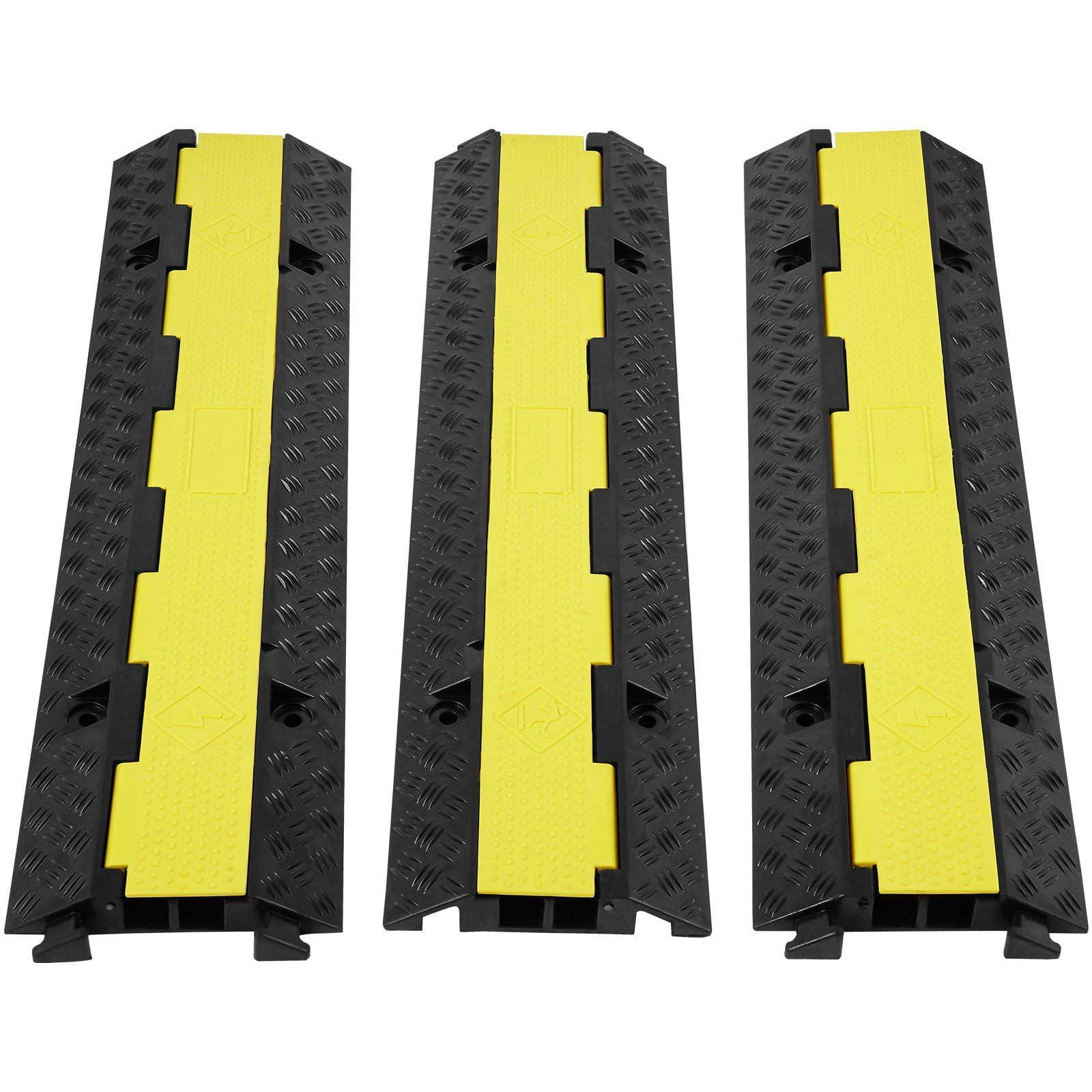 Cable Protector Ramp 3-Pack, 2 Channel, 12000 lbs Capacity - Walmart.com