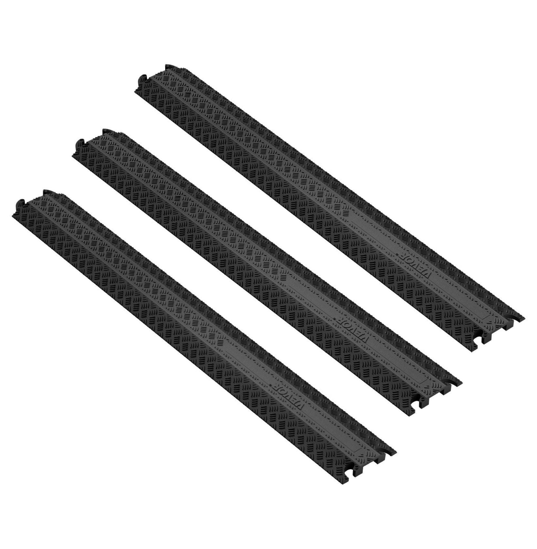 Cable Protectors 3-Pack, 39 Inch Speed Bumps - 2000 Lbs Capacity Cord ...