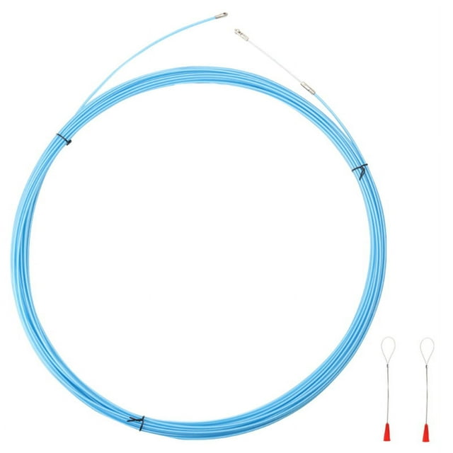 Cable Puller Fish Tape Blue Cable Reel Puller Fiberglass Metal Wall ...
