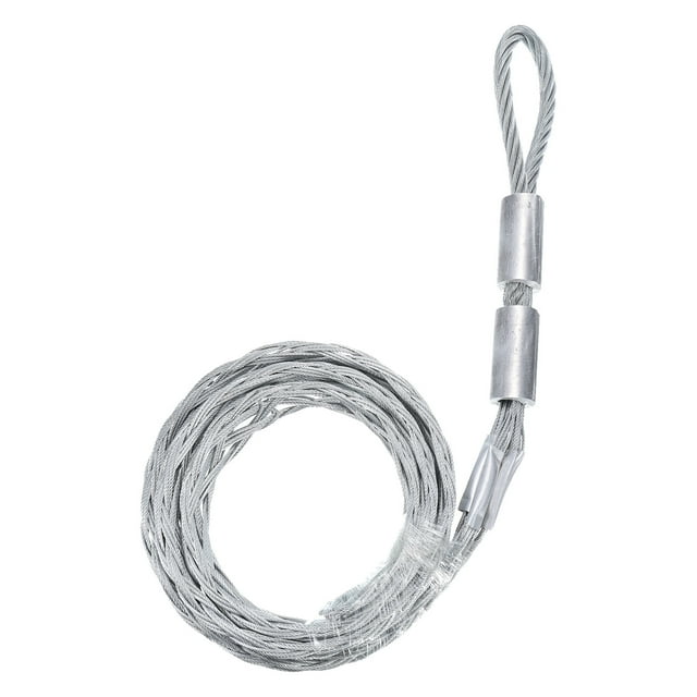 Cable Pulling Grip 7.5FT Anti-slip Galvanizing Steel for 80-100mm/3.15 ...