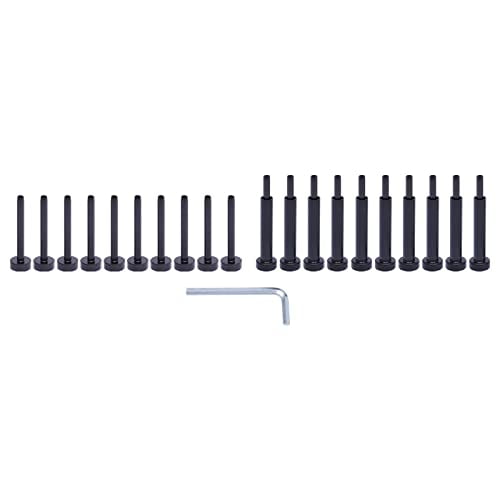 Cable Railing Kit, 10 Pairs Black Cable Railing Hardware Kit for 1/8 ...