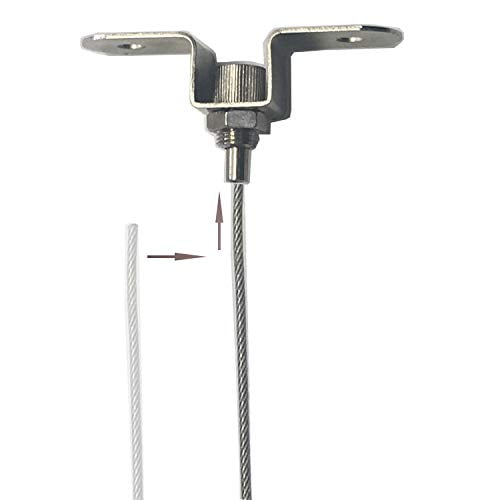 Cable Railing Kits Includes ⅛"x10ft. Length Stainless Steel Wire Rope ...