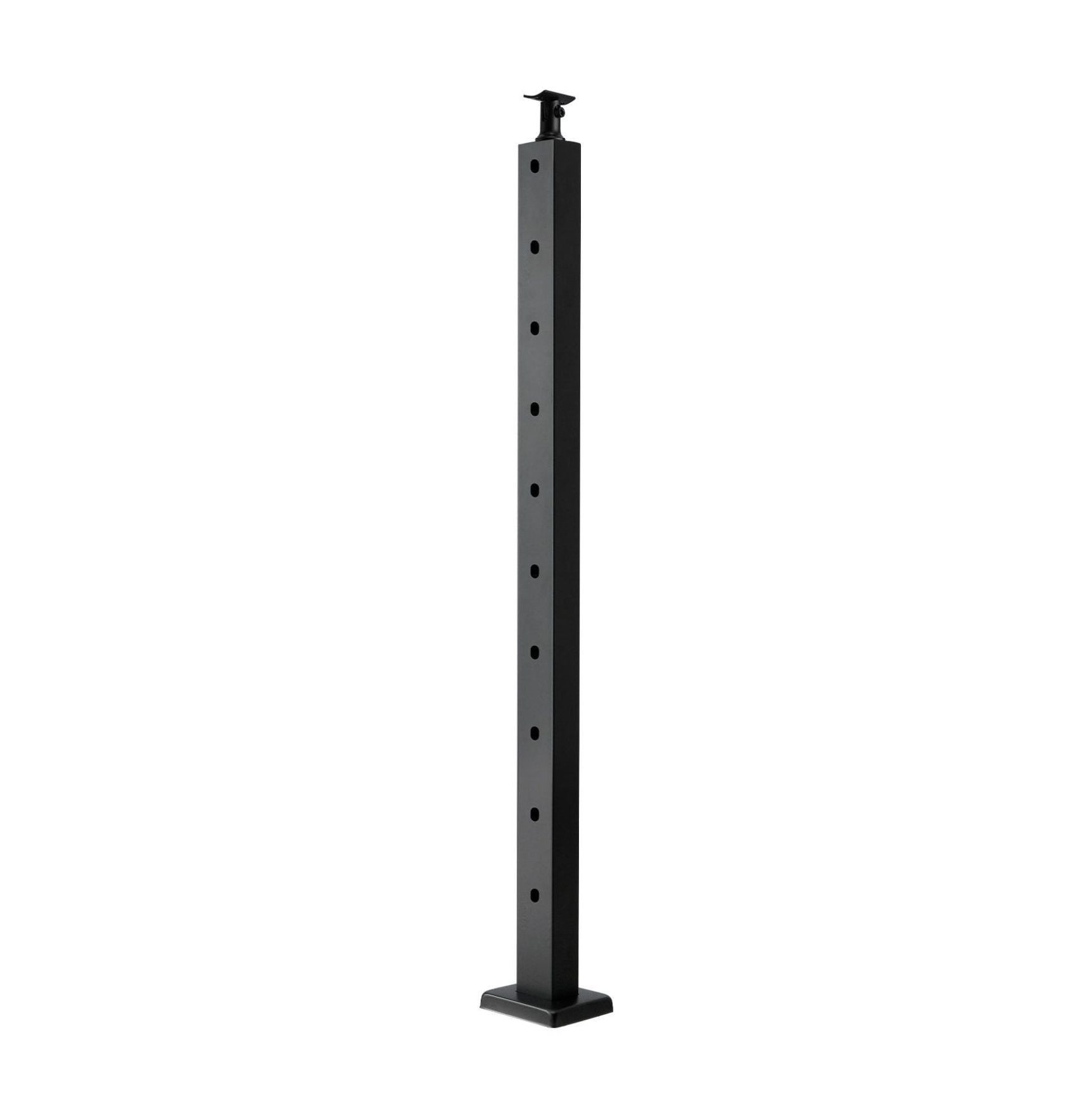 Cable Railing Post 36 Inch, Stair Railing Post with 30° Angled Holes ...