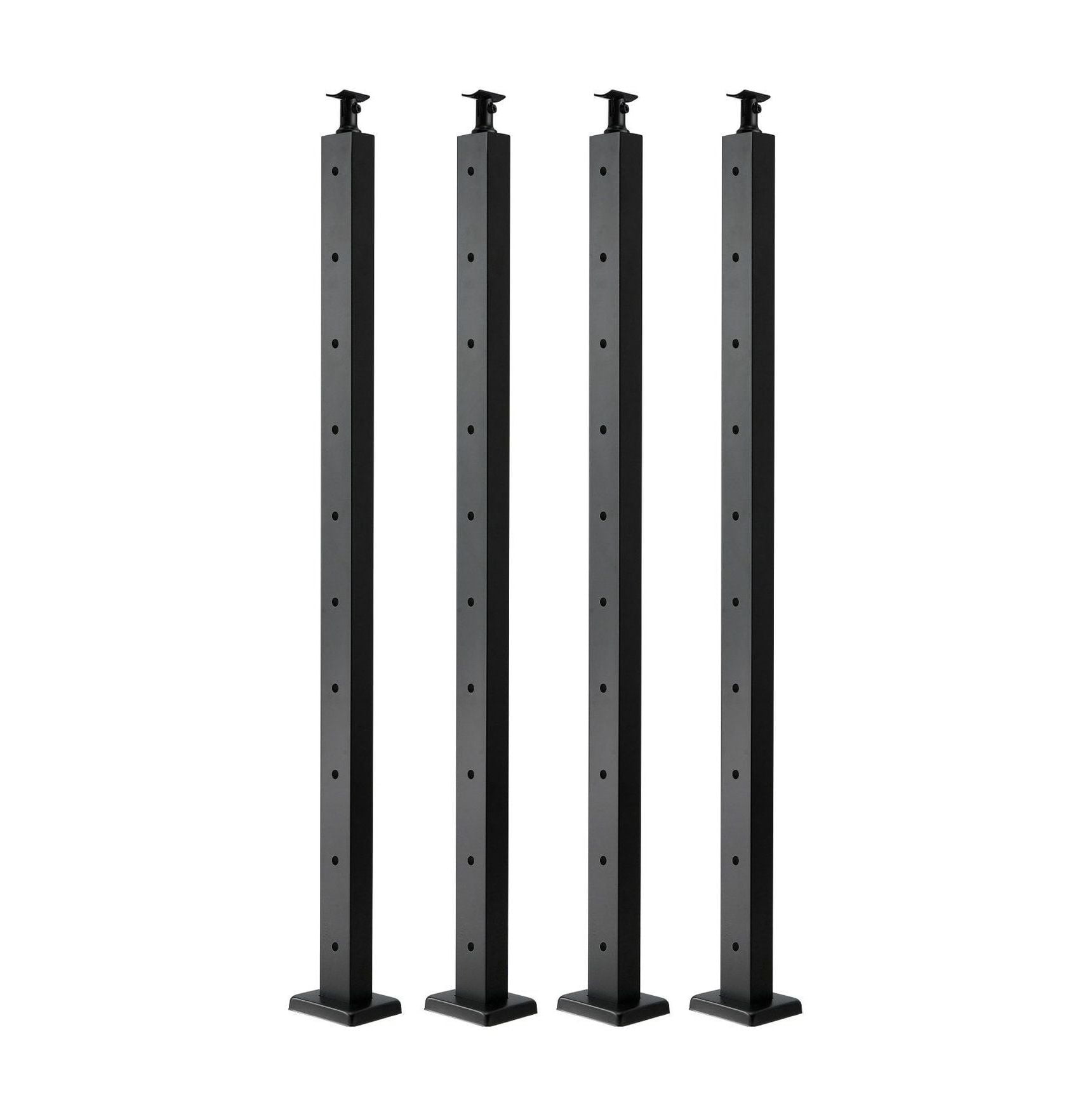 Cable Railing Post 4-Pack, 36" Stainless Steel Deck Railing Posts ...