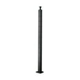 Cable Railing Post, 42x1x2 Inch Corner Railing Post, with L-Shaped Pre ...