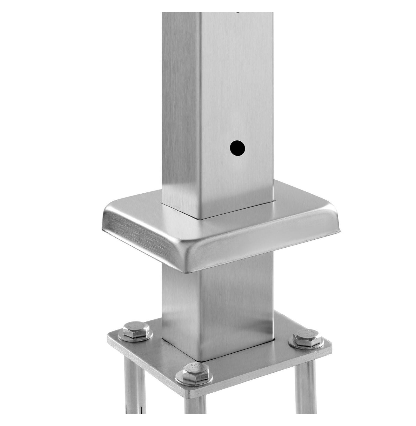 Cable Railing Post Level Deck Stair Post 36 x 0.98 x 1.97" Cable ...