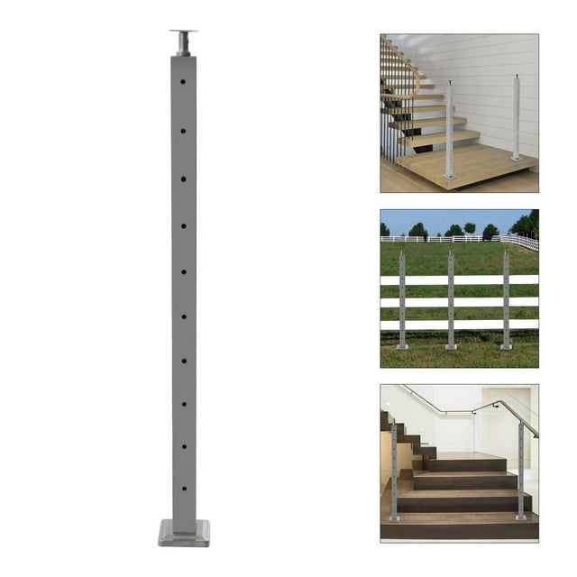 Cable Railing Post Stainless Steel Steps Stairs Handrail 0-180 ...