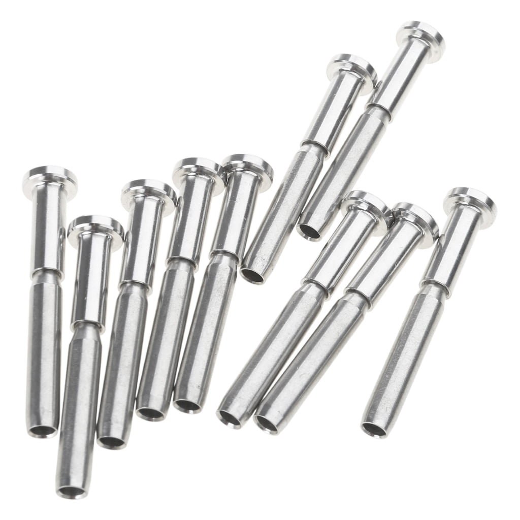 Cable Railing Systems Invisible Receivers & Swage Studs Ends ...