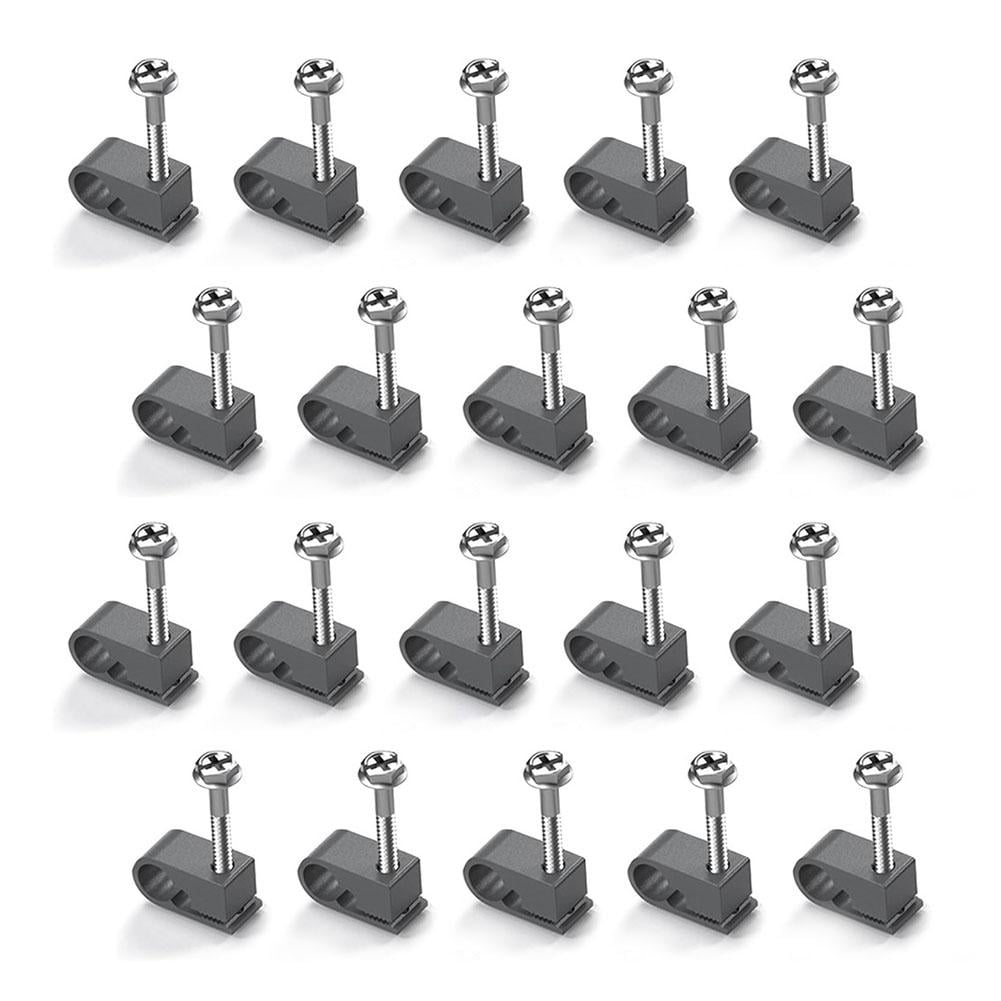 Cable Routing Kit With Screws Clamps 20pcs Wire Management electric ...