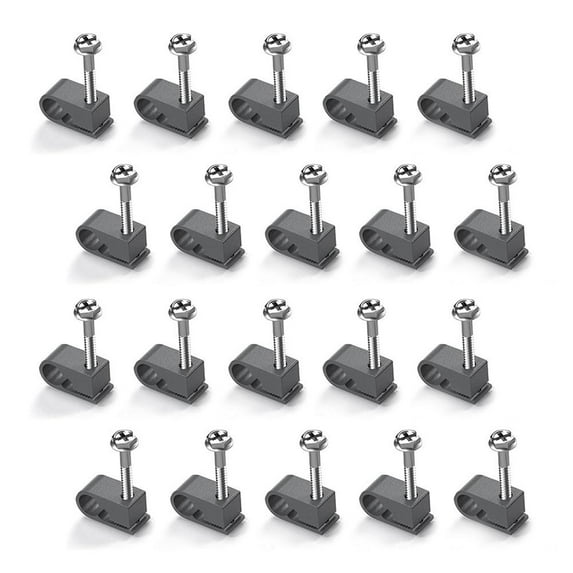 Cable Routing Kit With Screws Clamps 20pcs Wire Management electric ...