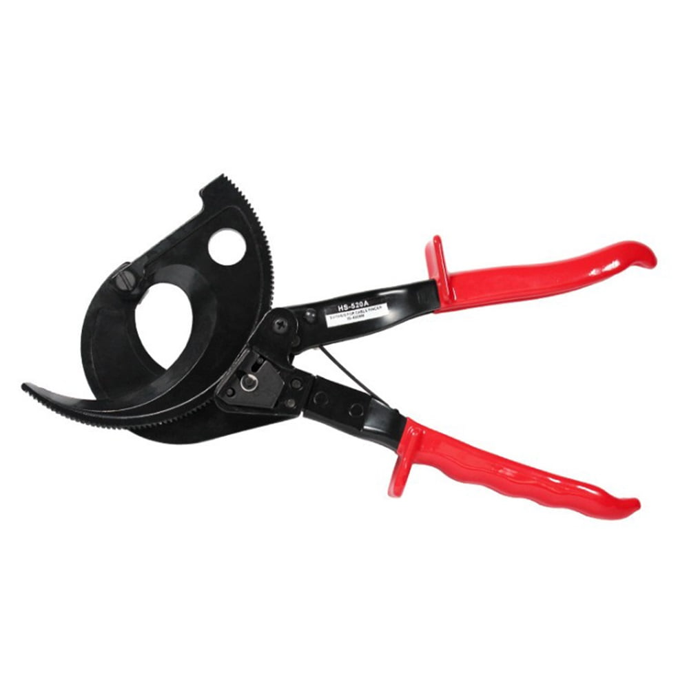 Cable Shear Wire Cutter with Safety Lock ,Manual Ratchet Cable Cutter ...
