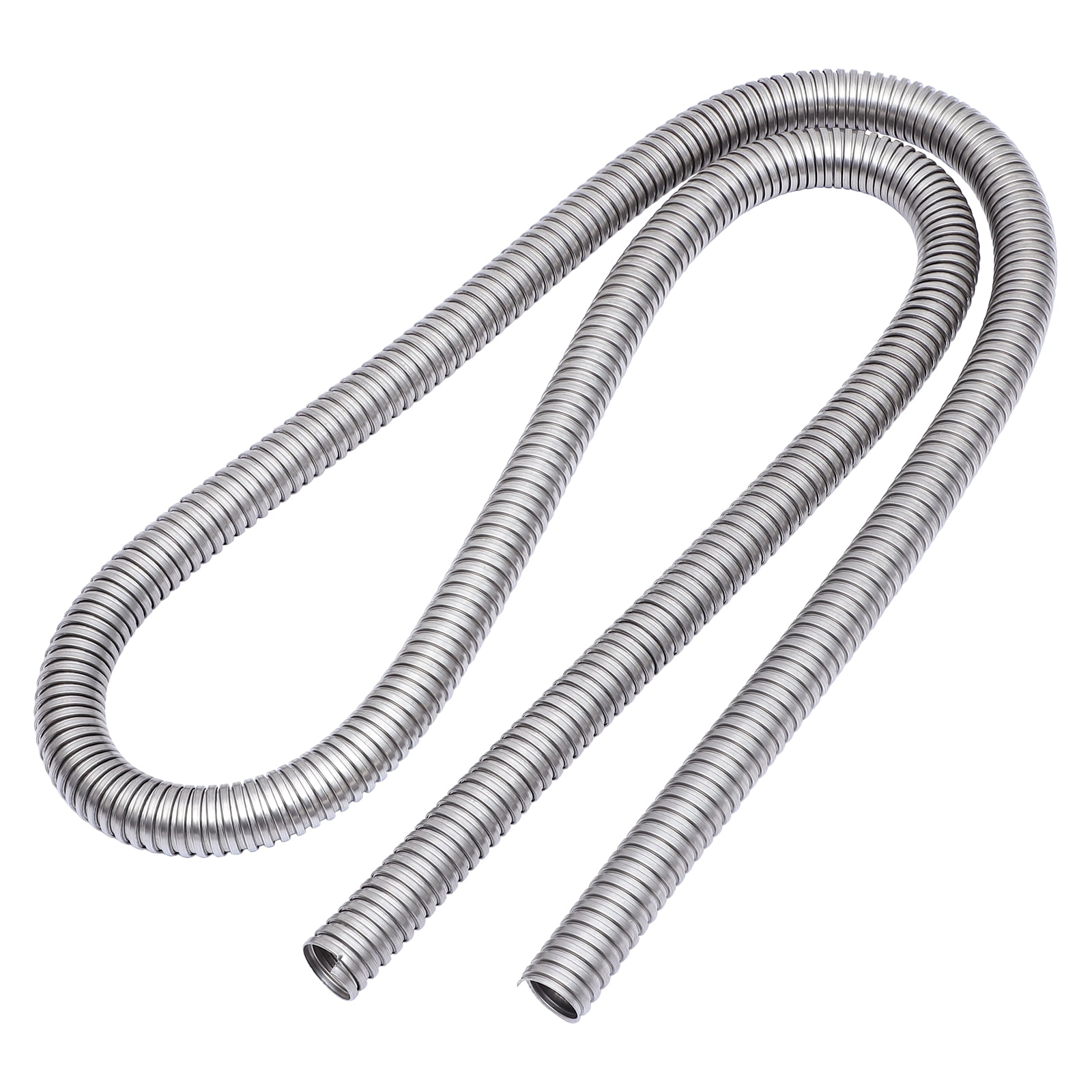 Cable Sleeve Pipe,3M Stainless Steel Metal Threaded Hose Wire Cable ...