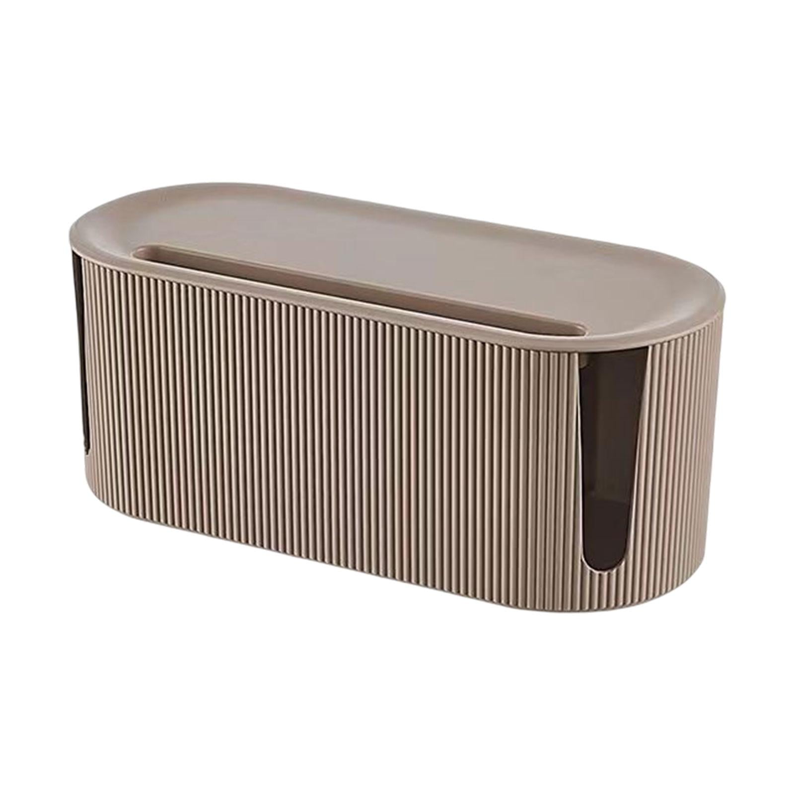 Cable Storage Box, Charger Cable Holder Large Capacity Socket Organizer ...