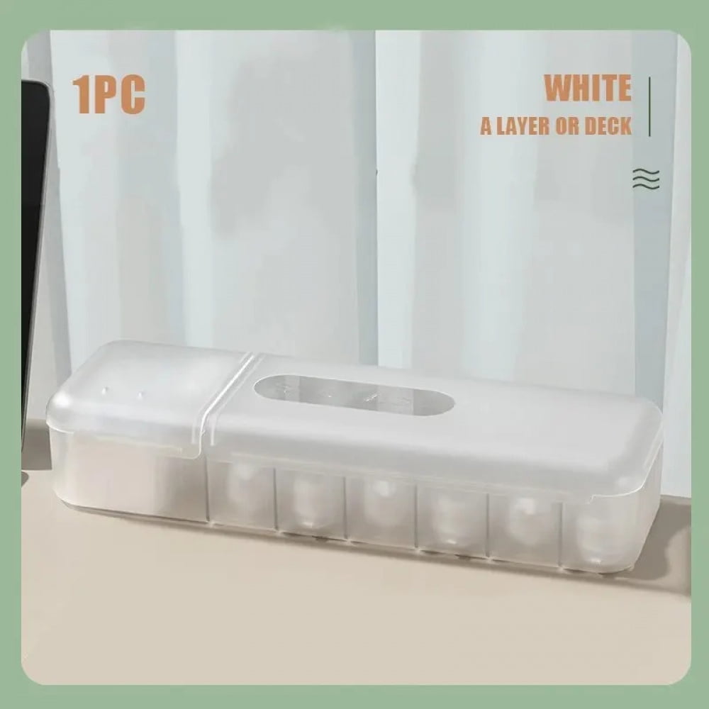 Cable Storage Box Multi Compartments Organizer Charger Cord Storage Box ...