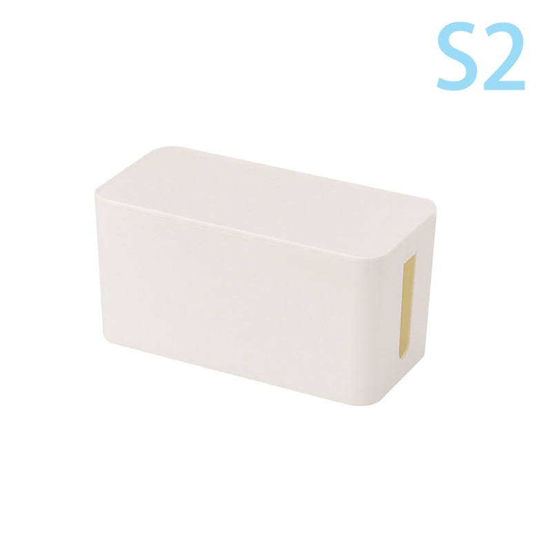 Cable Storage Box Power Board Wire Management Socket Strip Wire Case ...