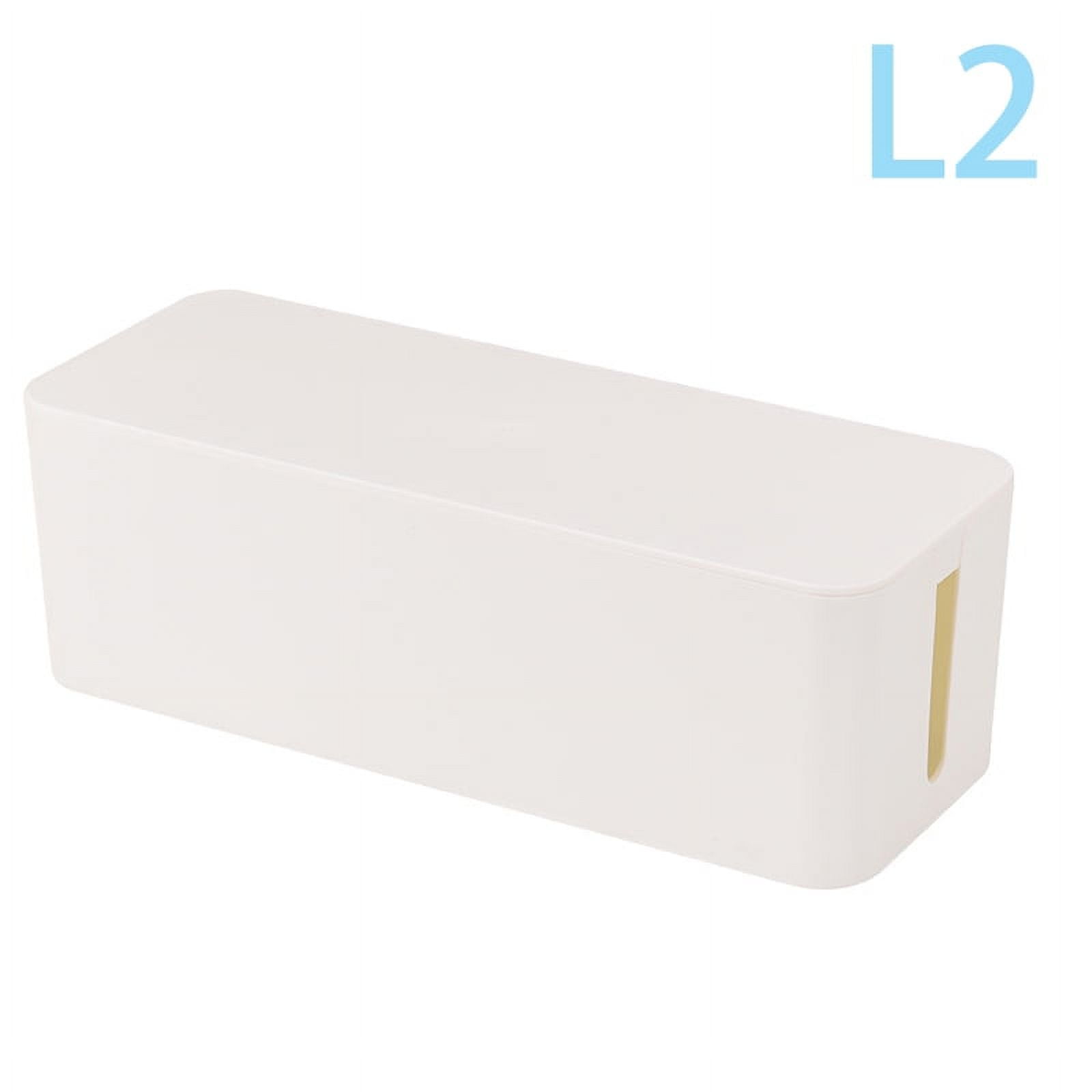 Cable Storage Box Power Board Wire Management Socket Strip Wire Case ...