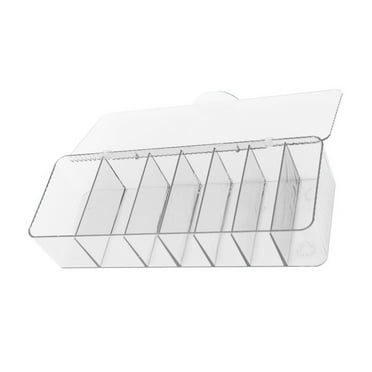 HEVIRGO Cable Storage Box Multi-Grid Dust-Proof Plastic Power Strip ...