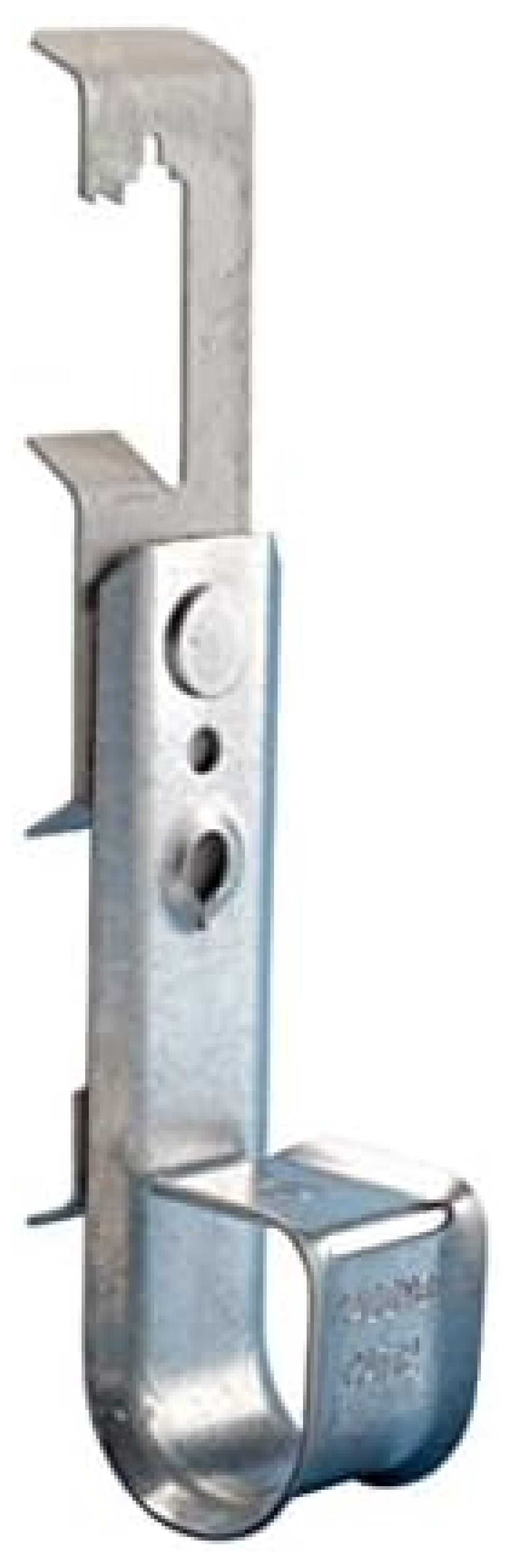 Cable Support J-Hook with Rod Wire Clip for Low Voltage Cables, Fits ...